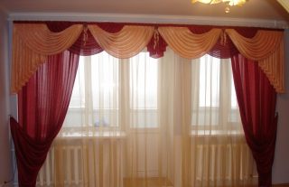 Портьеры в гостиную: как выбрать вариант для зала в классическом и ...